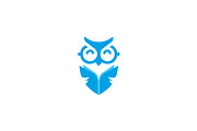 Owl Book Logo, a Branding & Logo Template by Creative_Graphic