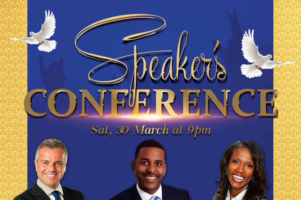 Speaker's Conference Church Flyer, a Flyer Template by Artolus