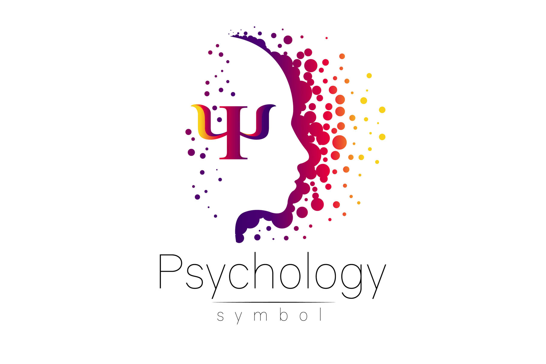 Modern logo of Psychology, a Branding & Logo Template by Wittmann
