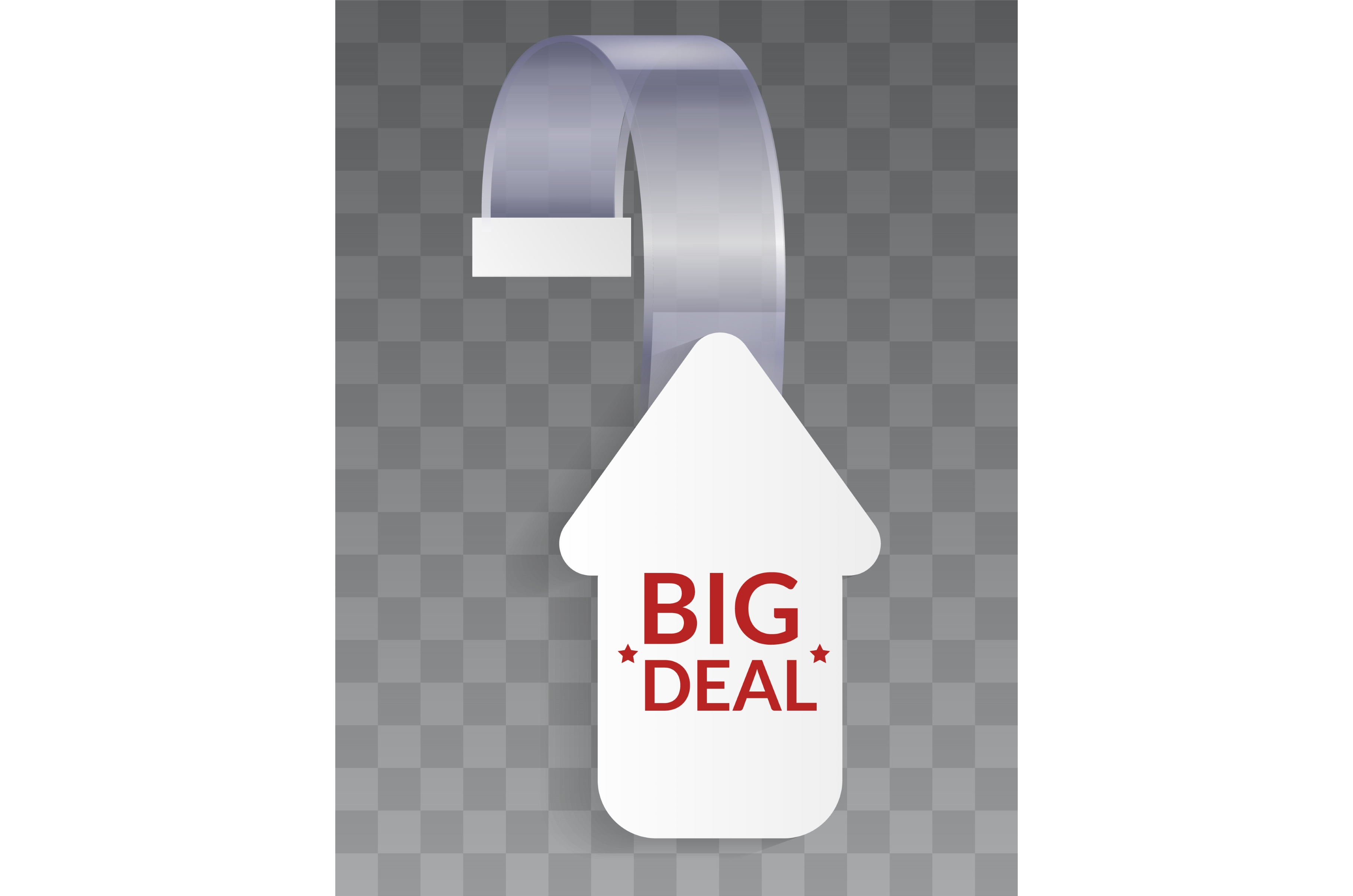 Promotional wobbler mockup, an Object Illustration by Things for designers