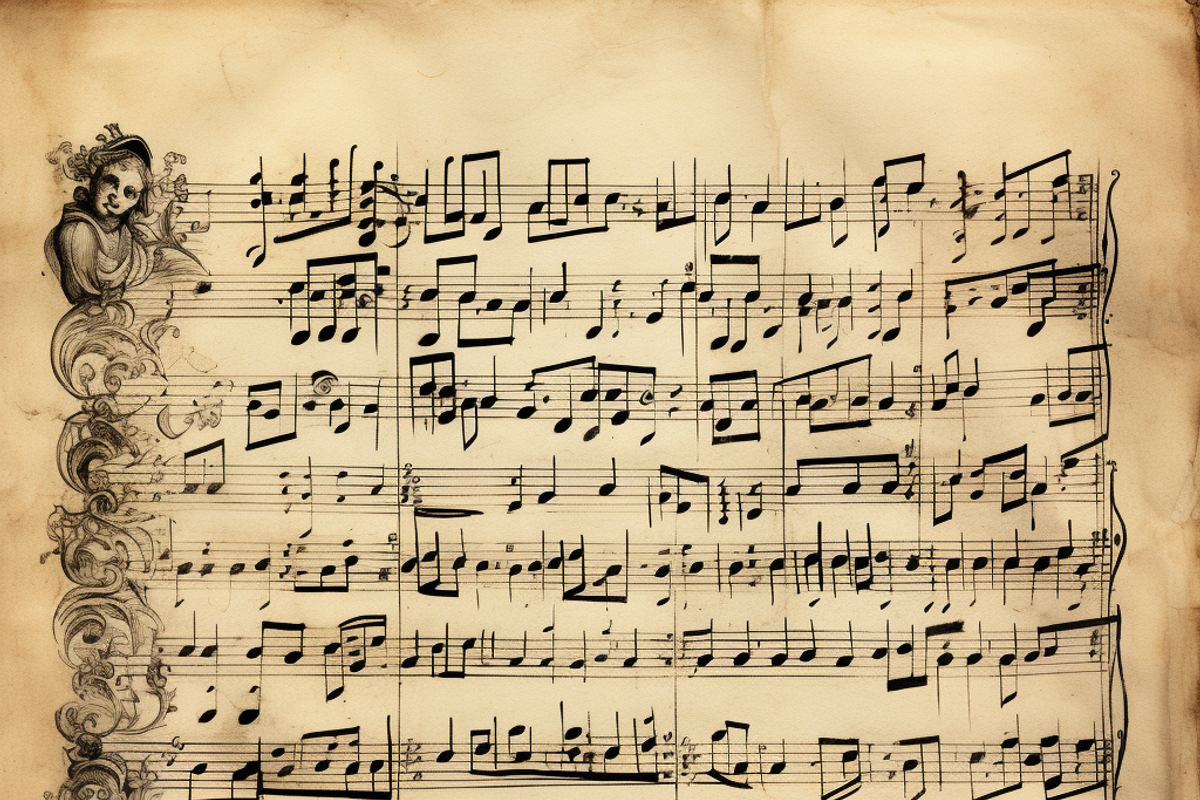 Vintage Musical Notes