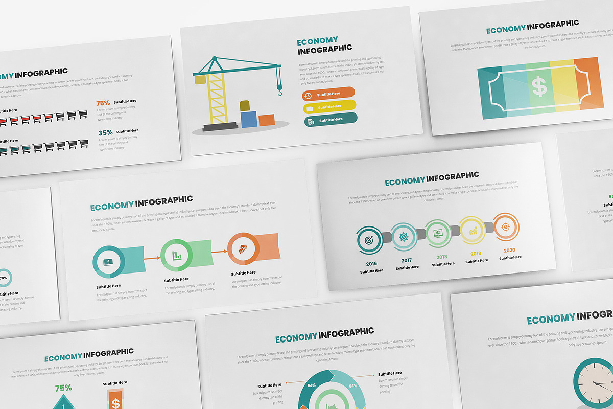 Economy Infographic Google Slides, a Presentation Template by Formatika ...