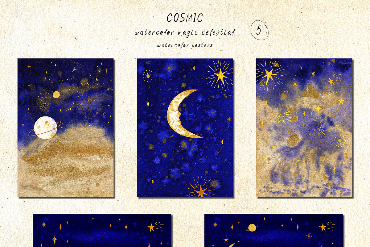 Cosmic vol.1, a Texture Illustration by LiChu Art