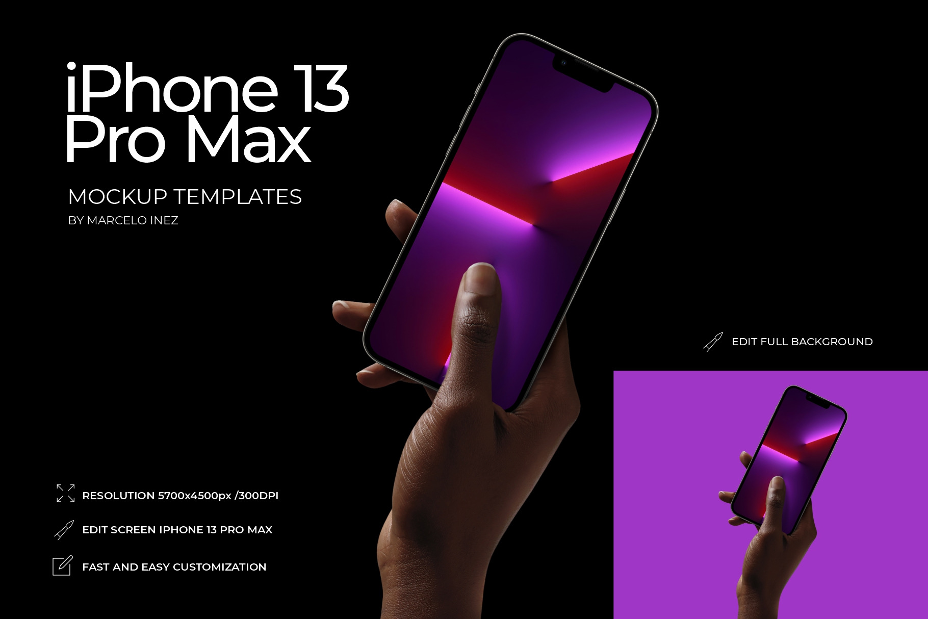 iPhone 13 Pro Max Mockup