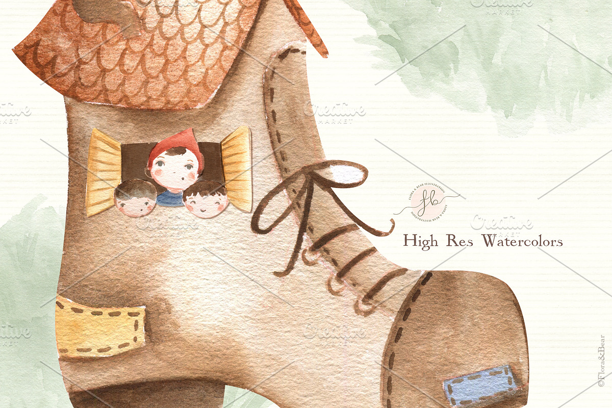 Mother Goose's Nursery Rhymes, an Animal Illustration by Flora+Bear