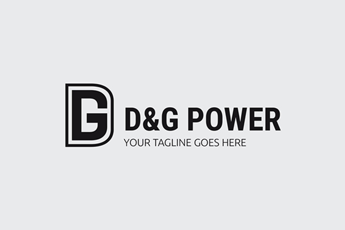 D&G Power Logo, a Branding & Logo Template by EngoCreative.com