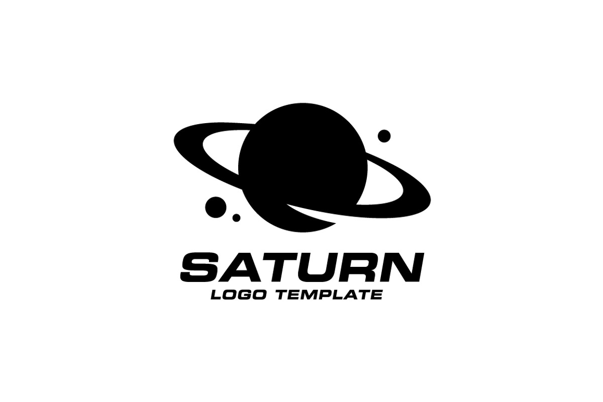 Saturn Planetary Symbol, a Branding & Logo Template by Toko Pak Sabar
