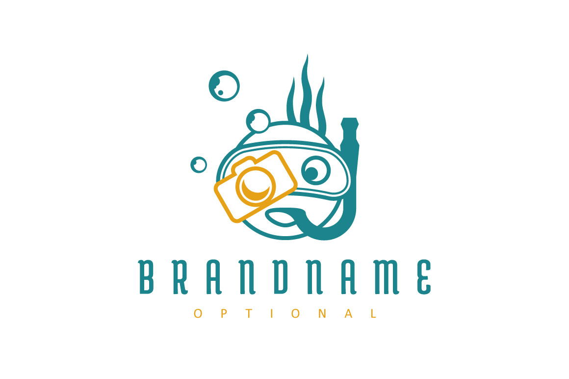 Underwater Photography Logo | Branding & Logo Templates ~ Creative Market