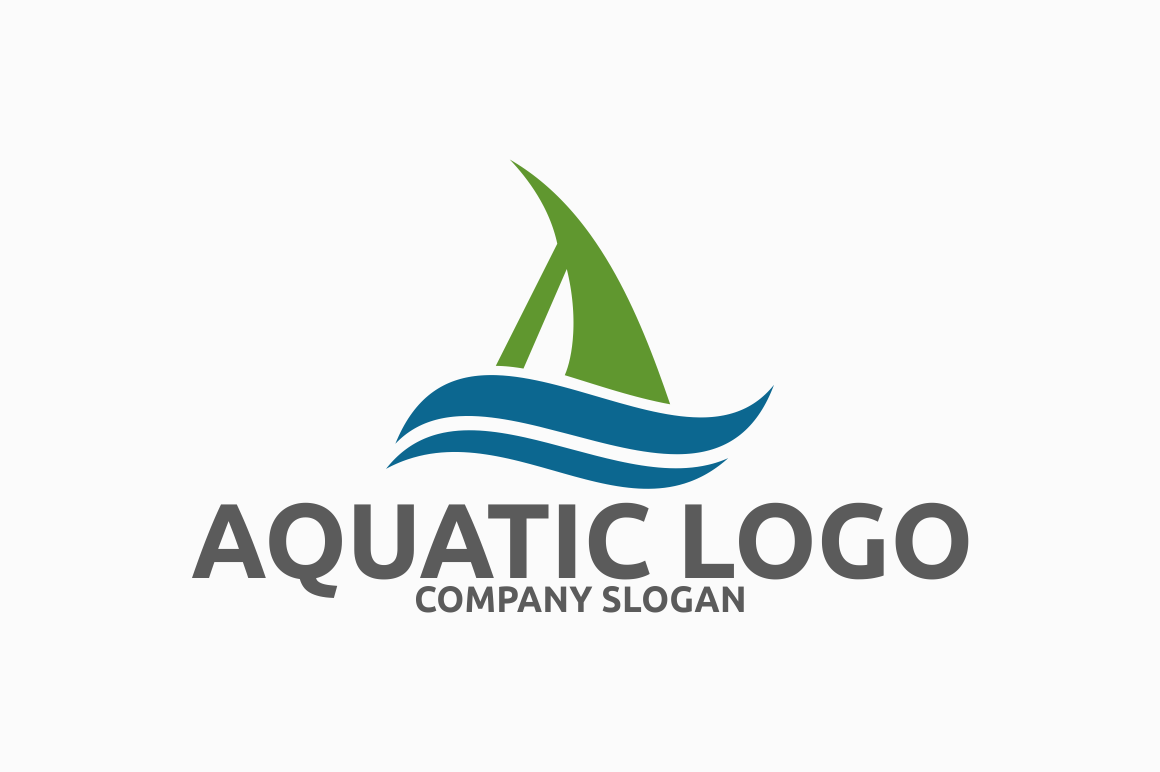 Aquatic Logo, a Branding & Logo Template by Brandlogo | Creative Market