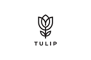 Tulip Logo | Branding & Logo Templates ~ Creative Market