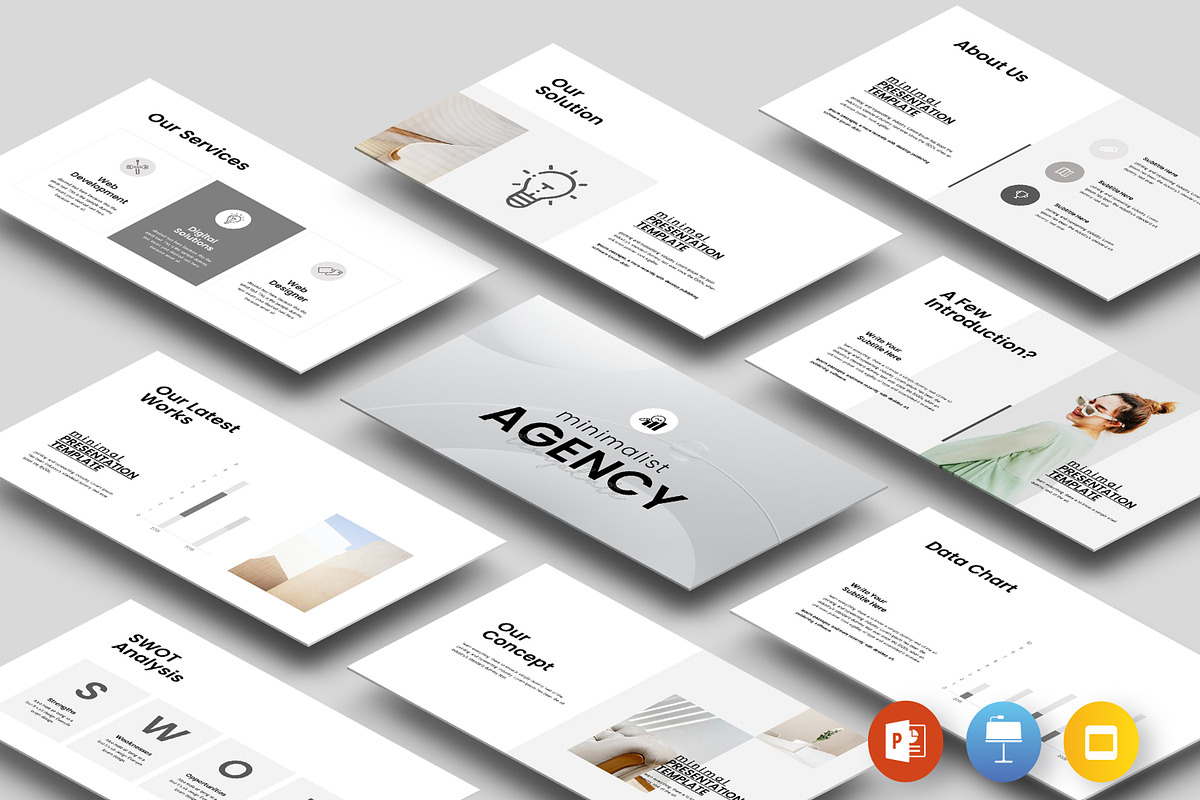 Agency Presentation Template, a Presentation Template by evgenystudio
