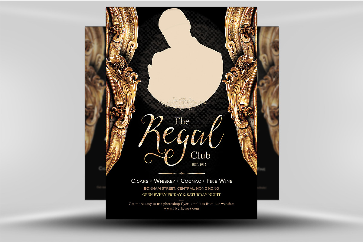 The Regal Flyer Template, a Flyer Template by FlyerHeroes