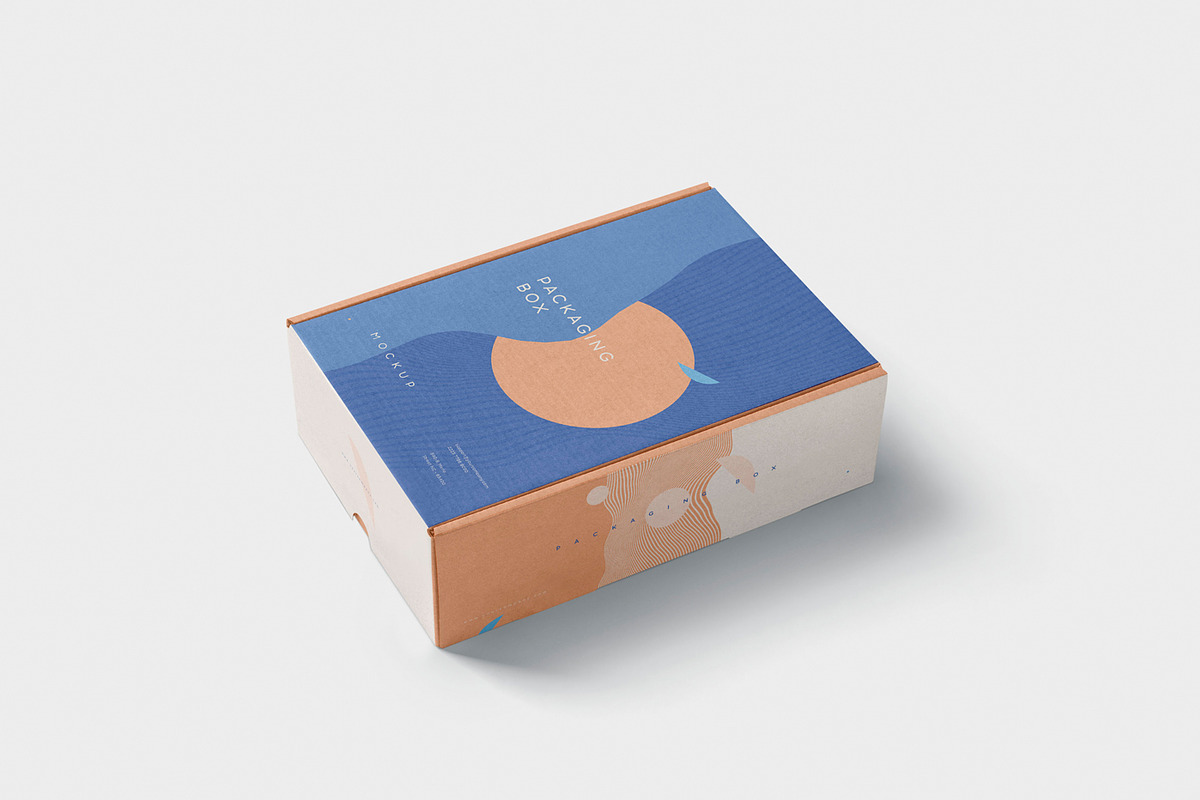 5 Rectangular Packaging Box Moc, a Packaging Mockup by GfxFoundry ...