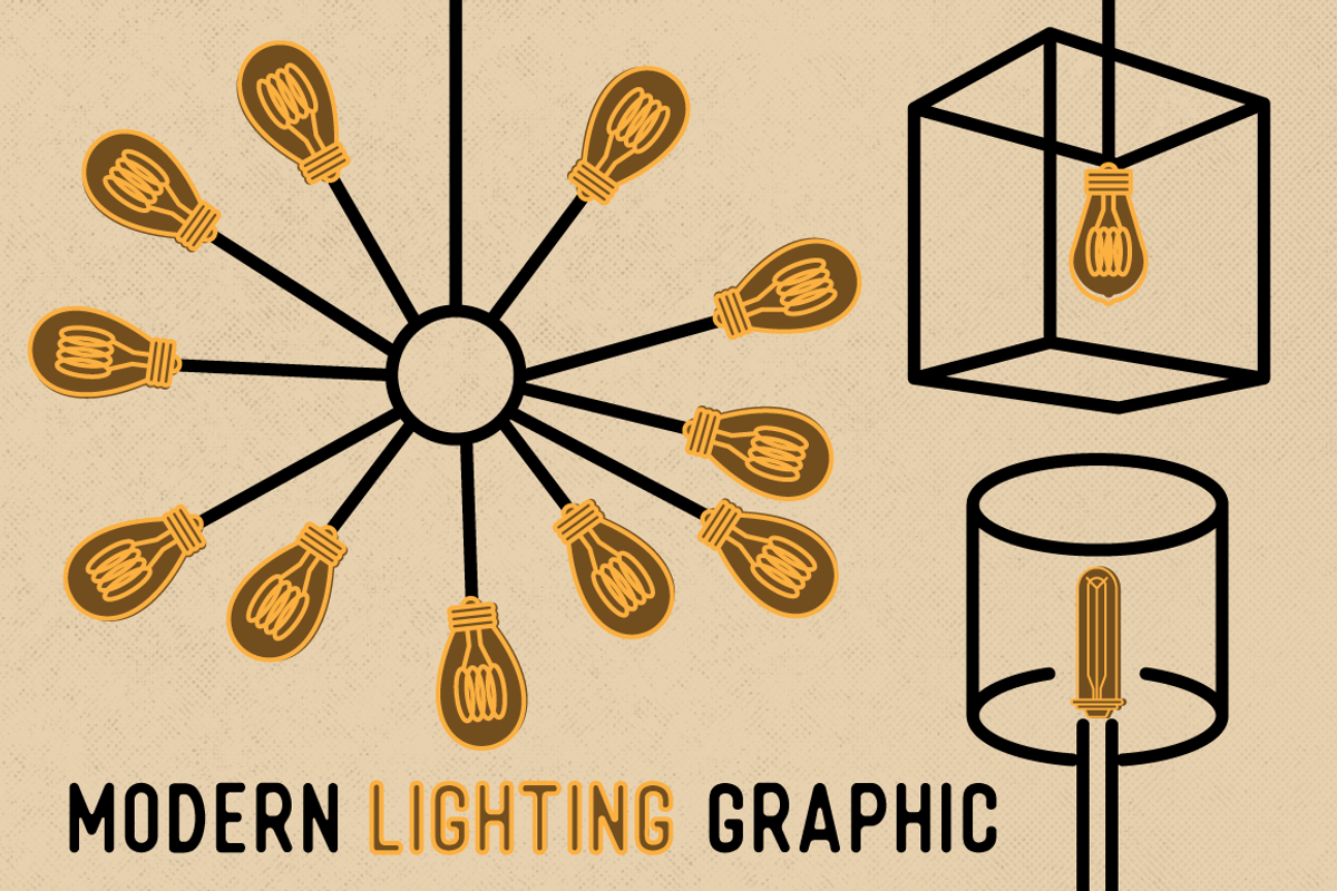 7 Editable Edison Light Bulb Icons, an Outline Icon by St Designer