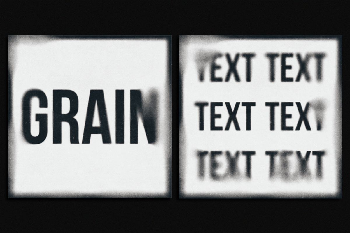 Grainy Text Effect, an Action Add-On by Creative Supplies Co.