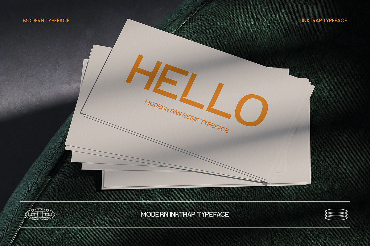 Damaris - Ink Trap Font