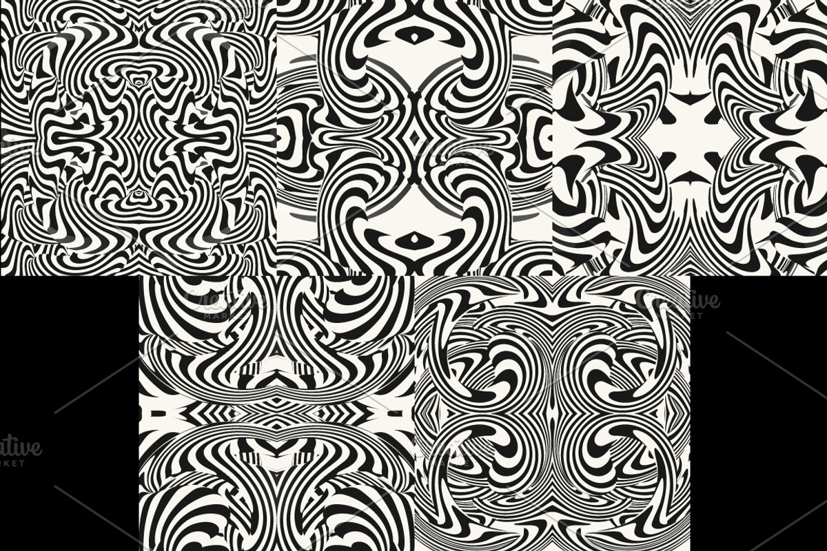 Optical illusion illustration, a Pattern Graphic by majcot | Creative ...