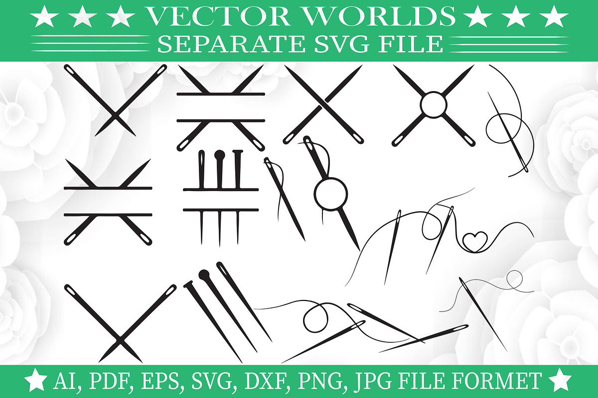 Sewing Needle Svg, Sewing,Needle Svg, an Object Graphic by VectorWorlds