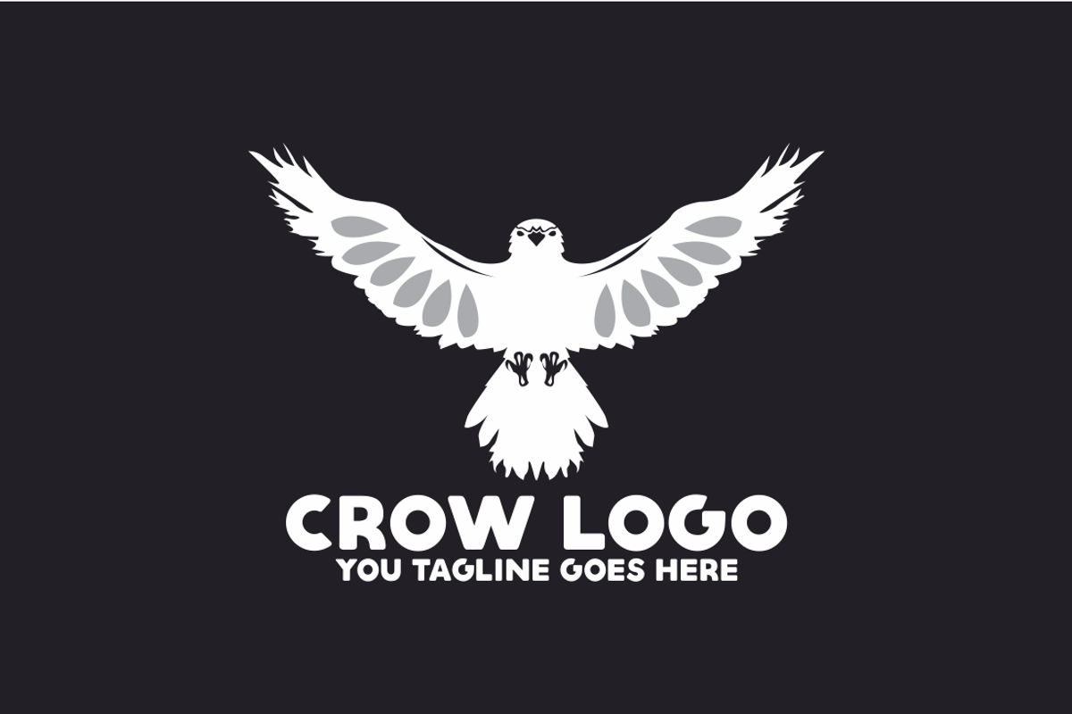 Crow Logo, a Branding & Logo Template by Brandlogo