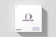 code coffee logo, a Branding & Logo Template by vastard | Creative Market
