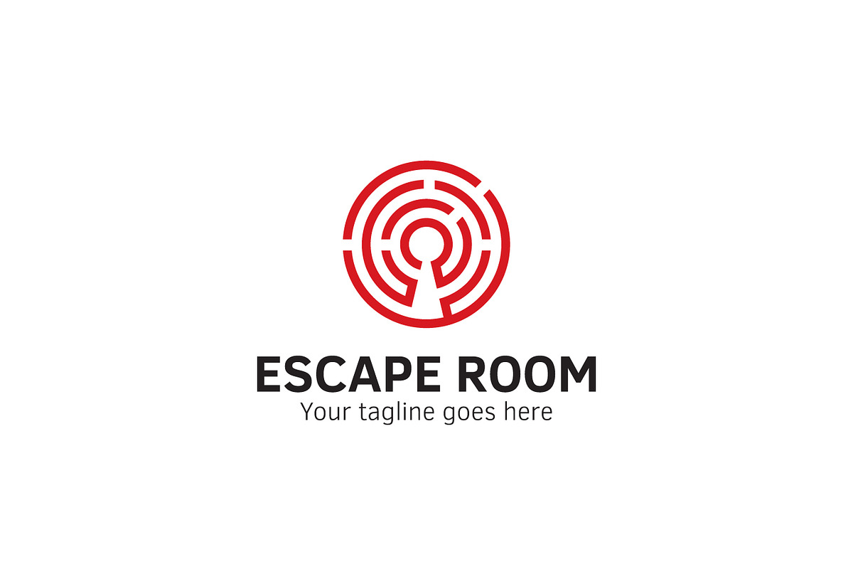 Escape Room Logo, a Branding & Logo Template by XpertgraphicD