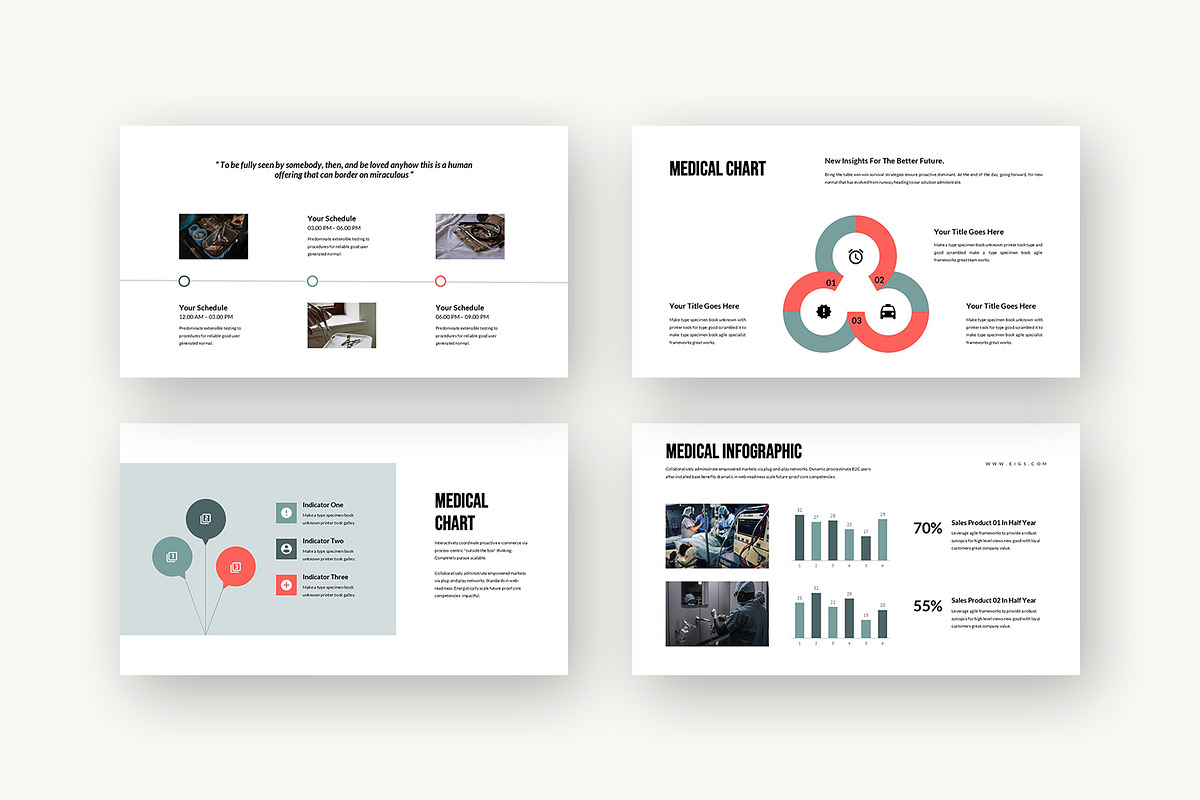 Eigs : Wellness Brand Google Slides