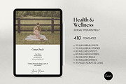 Health and Wellness Bundle Templates