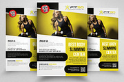 Shape Up Your Body Flyers Templates, a Flyer Template by Psd Templates