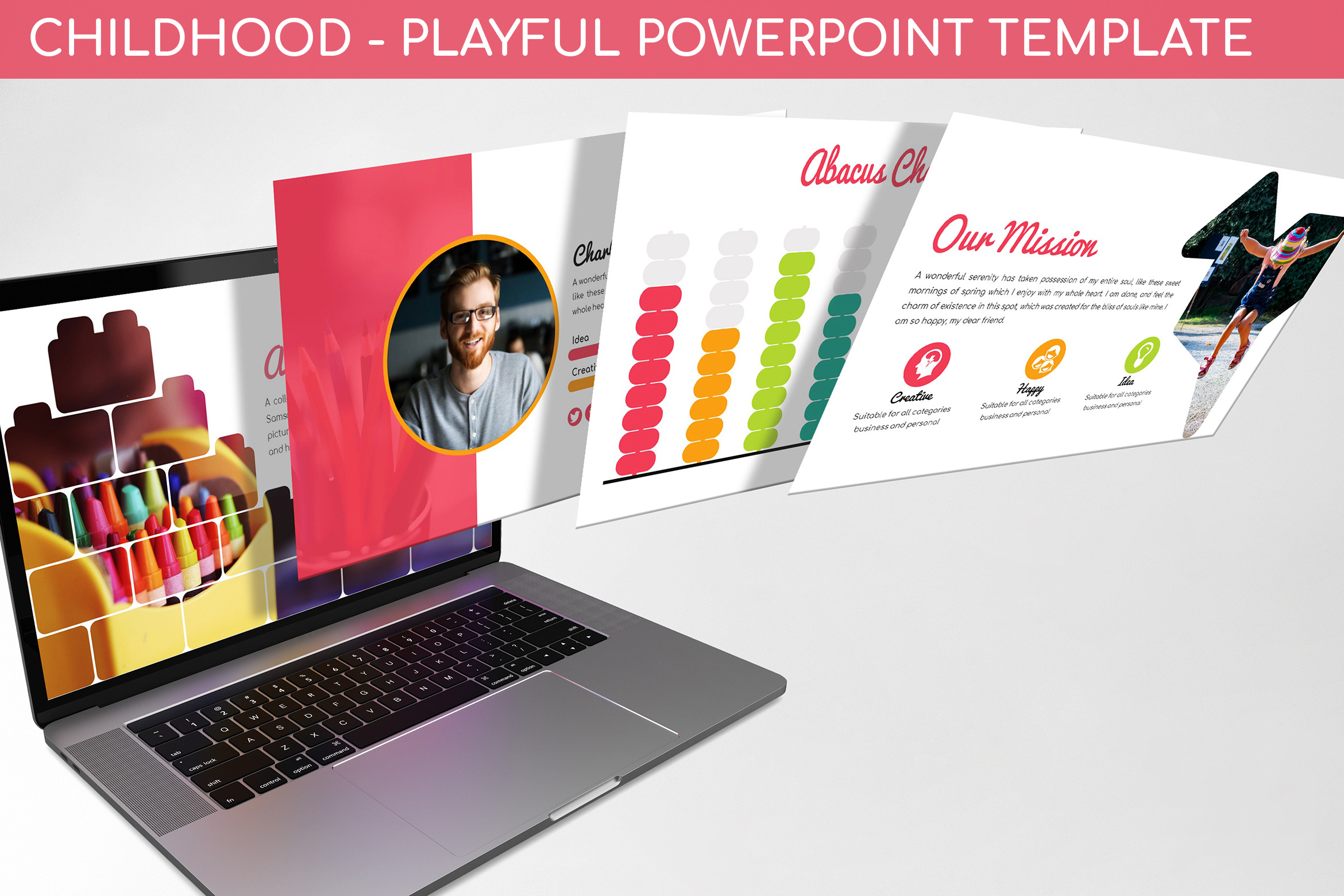 Childhood - Playful Powerpoint, a Presentation Template by SlideFactory