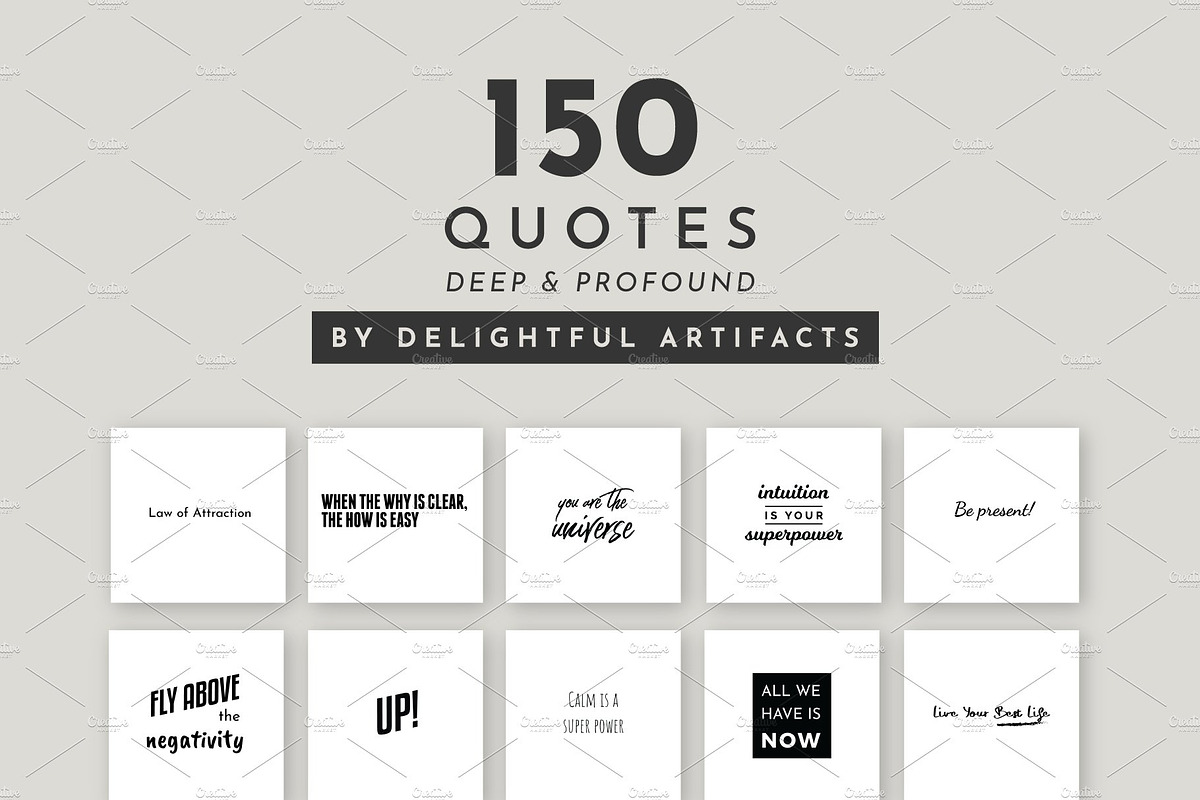 1350+ Quotes: Ultimate Quote Pack, a Social Media Template by ...