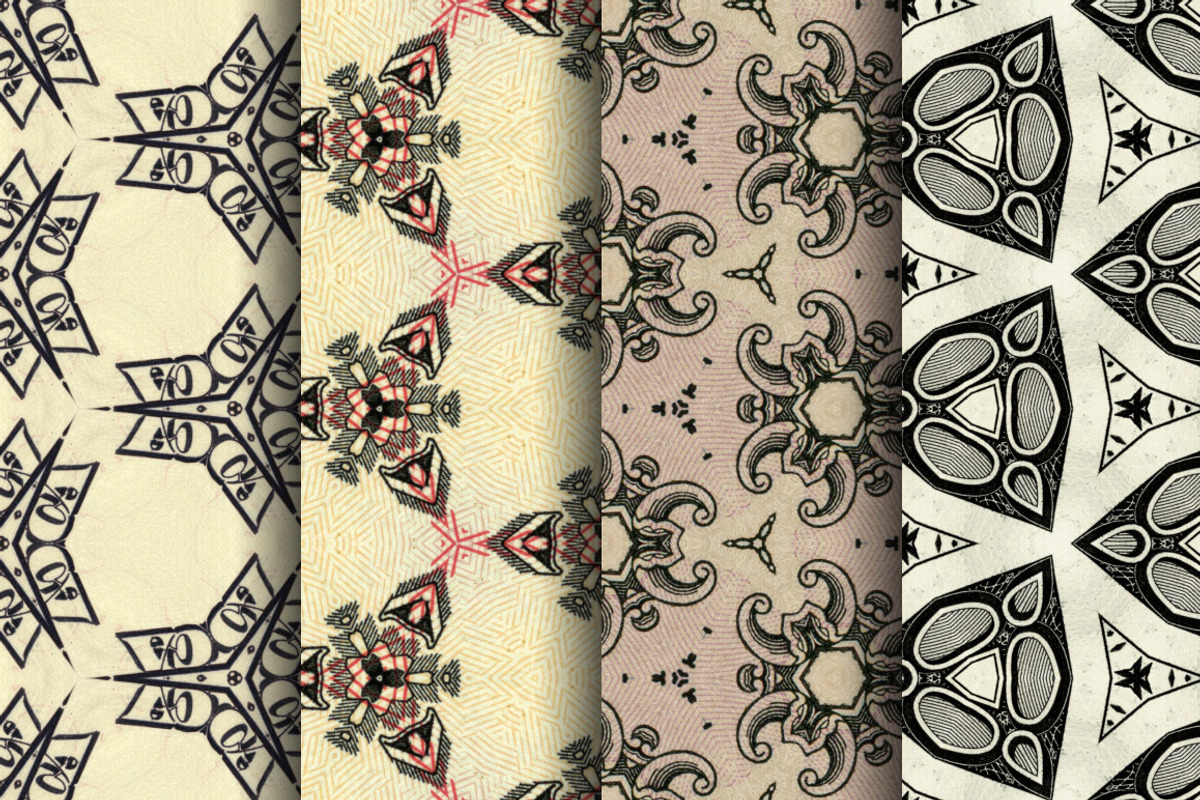 20 Banknote Patterns, a Pattern Graphic by RuleByArt