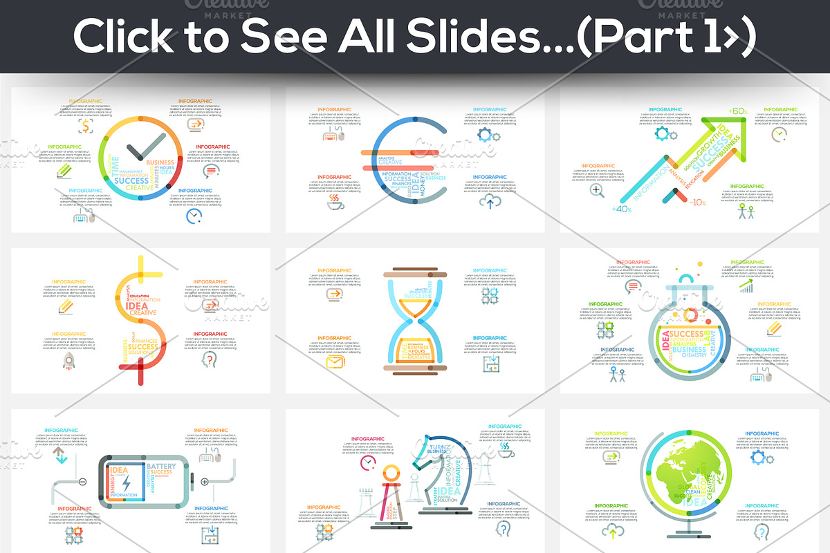 Outline Infographic v.2, a Presentation Template by Andrew Kras Design