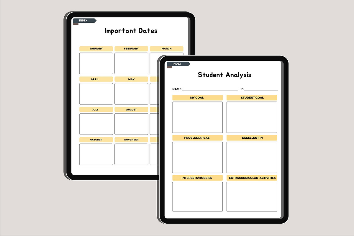 2025 Digital Teacher Planner Canva