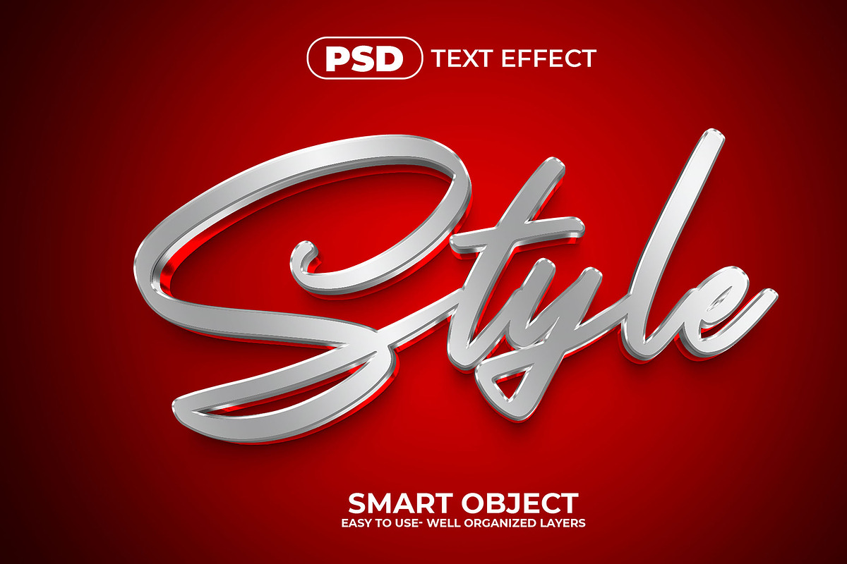 25 Photoshop 3D Text Effect Style, a Layer Style Add-On by Md Jahidul99