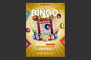 Bingo Flyer Template, a Flyer Template by ionescu_stefania