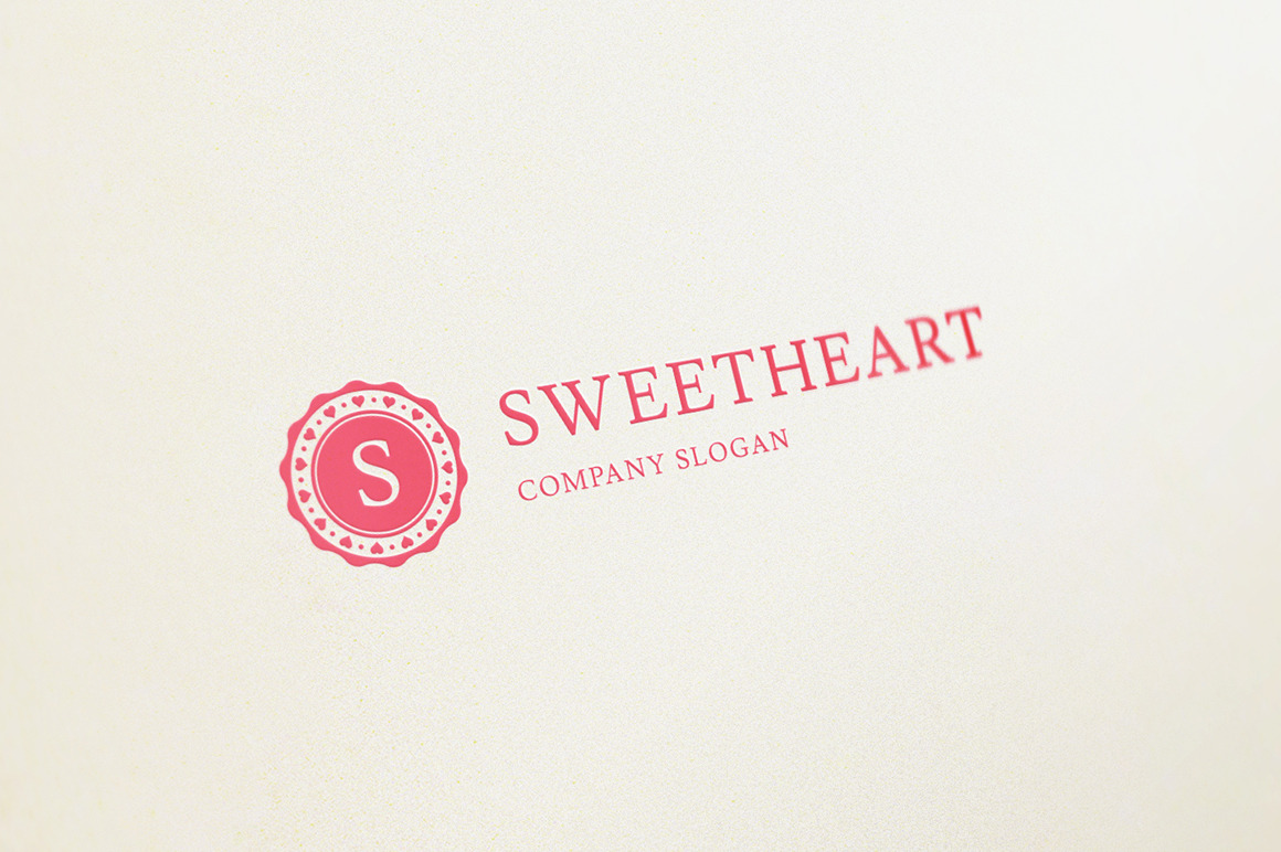 Sweetheart Logo - Letter S Logo, a Branding & Logo Template by Vepix