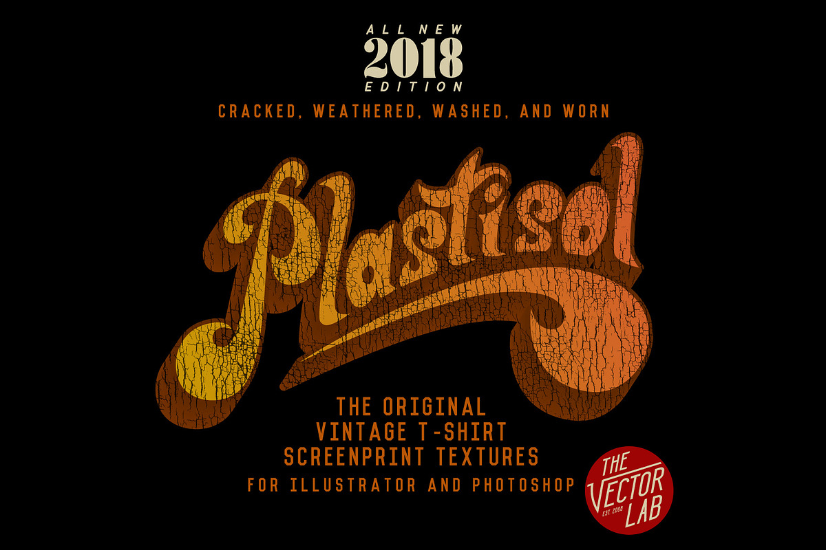 Plastisol 1&2 T-Shirt Texture Bundle, a Texture Graphic by TheVectorLab