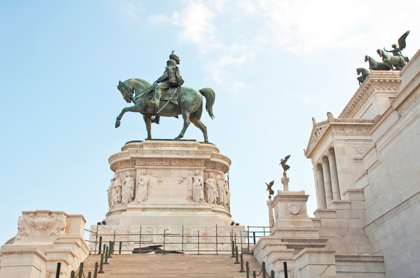 Monument to victor emmanuel ii featuring ancient, architecture, and art ...