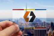 Hexa Power Logo, a Branding & Logo Template by Josuf Media