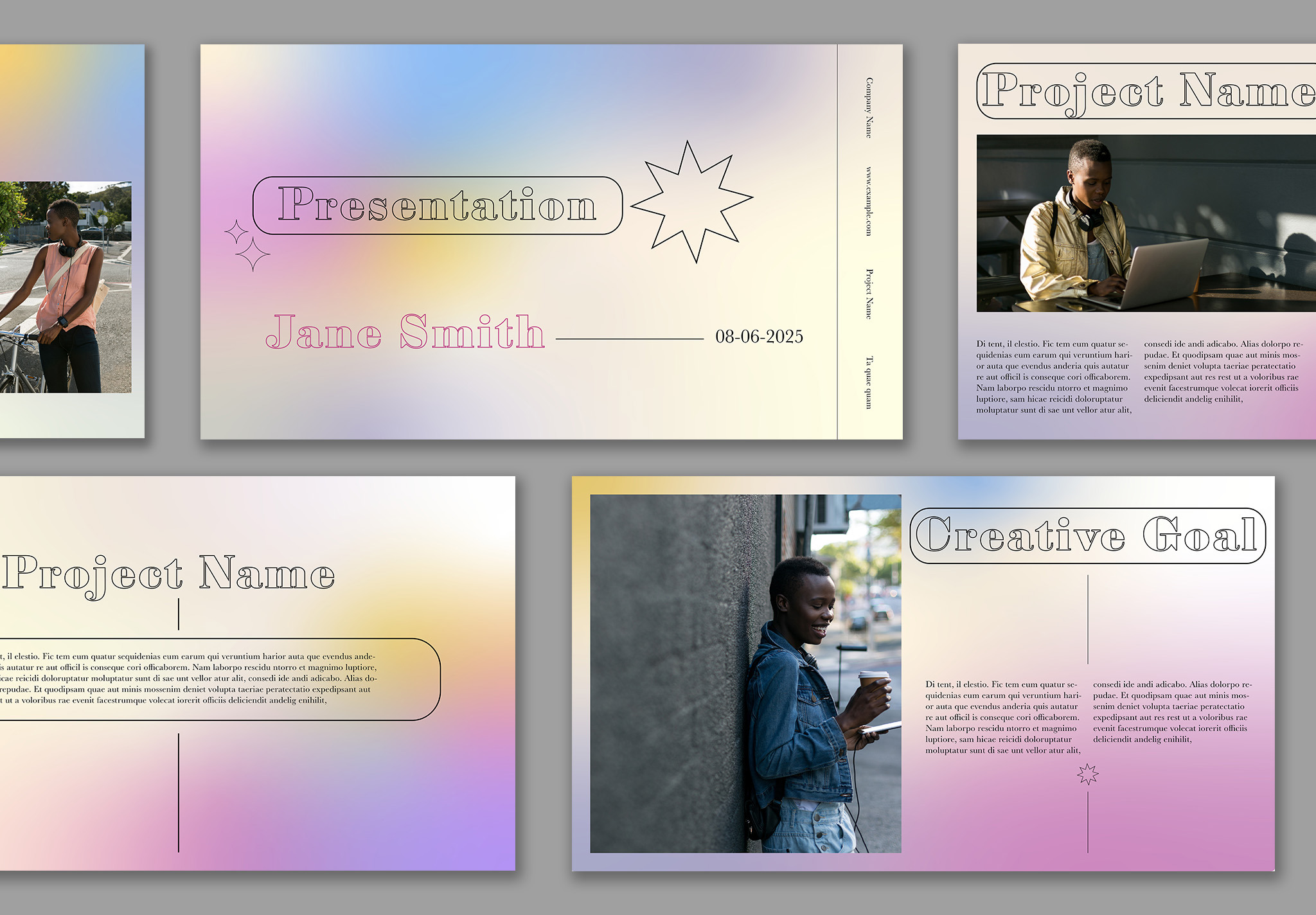 Gradient Presentation Layout, a Presentation Template by wavebreak