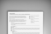 Average Joe, a Resume Template by Valeur Design