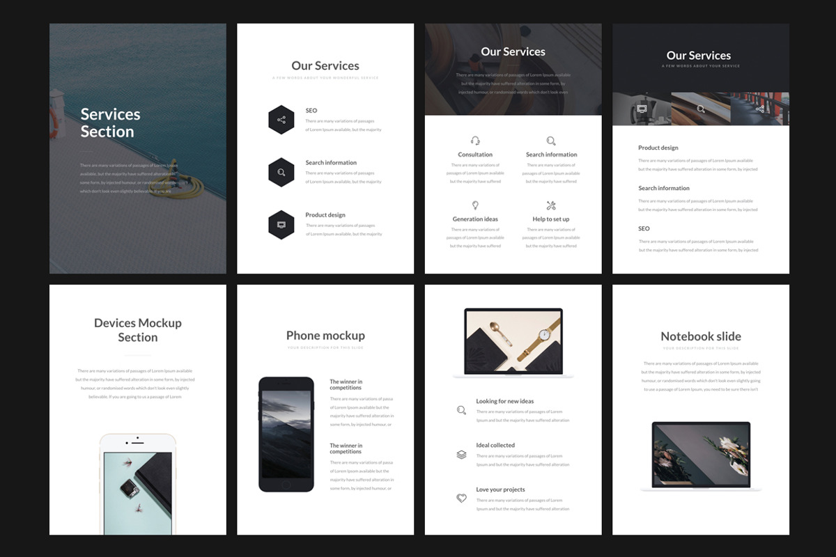 A4 | Clarity PowerPoint Template, a Presentation Template by Vladislav ...