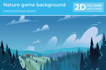 Forest Game Background | Illustrations ~ Creative Market