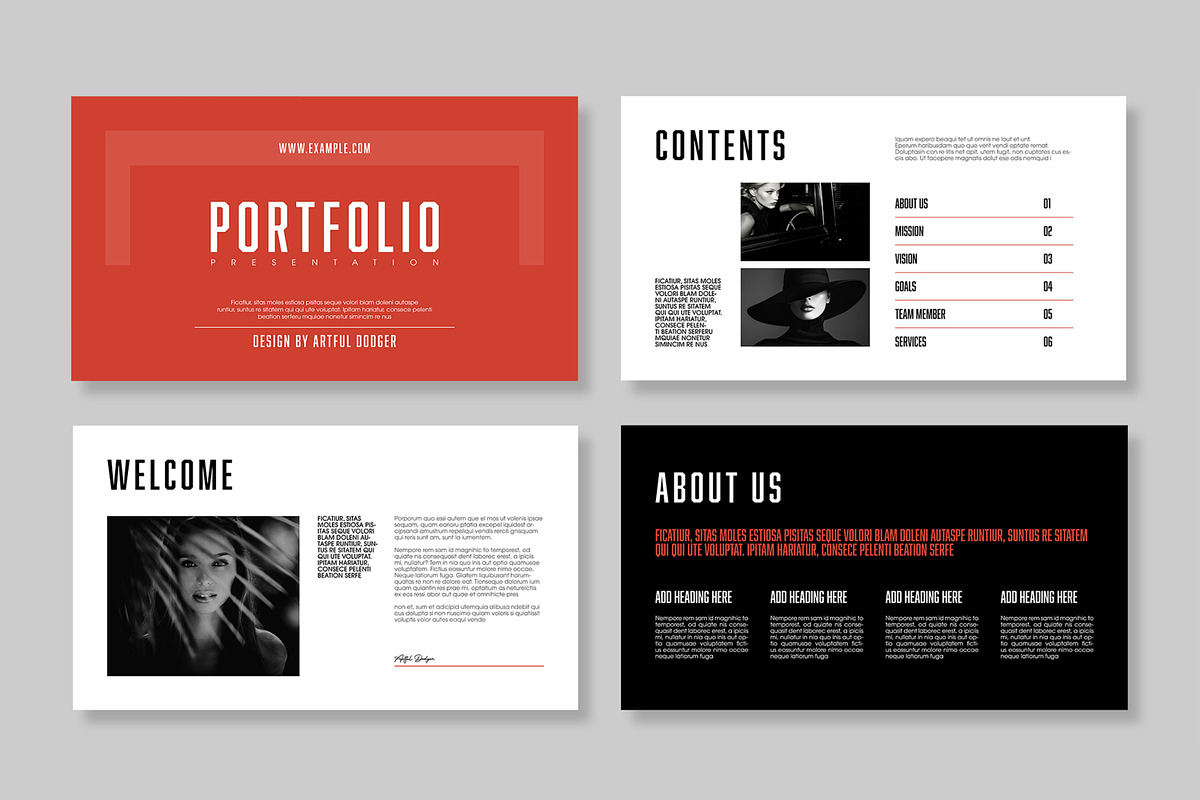 Creative Portfolio Presentation