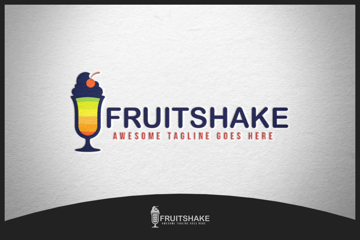 Fruitshake Logo, a Branding & Logo Template by Scredeck