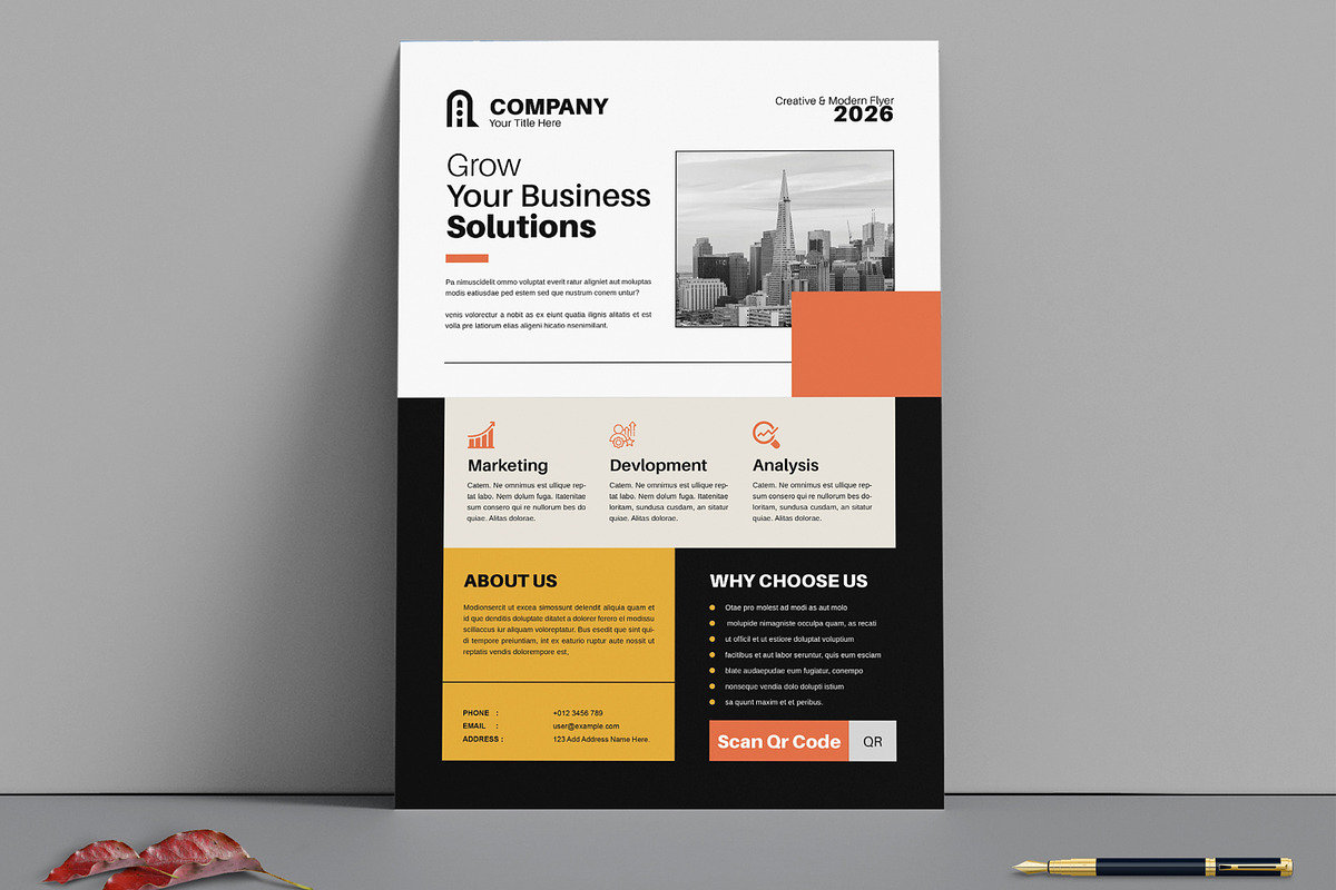 Creative Flyer Layout