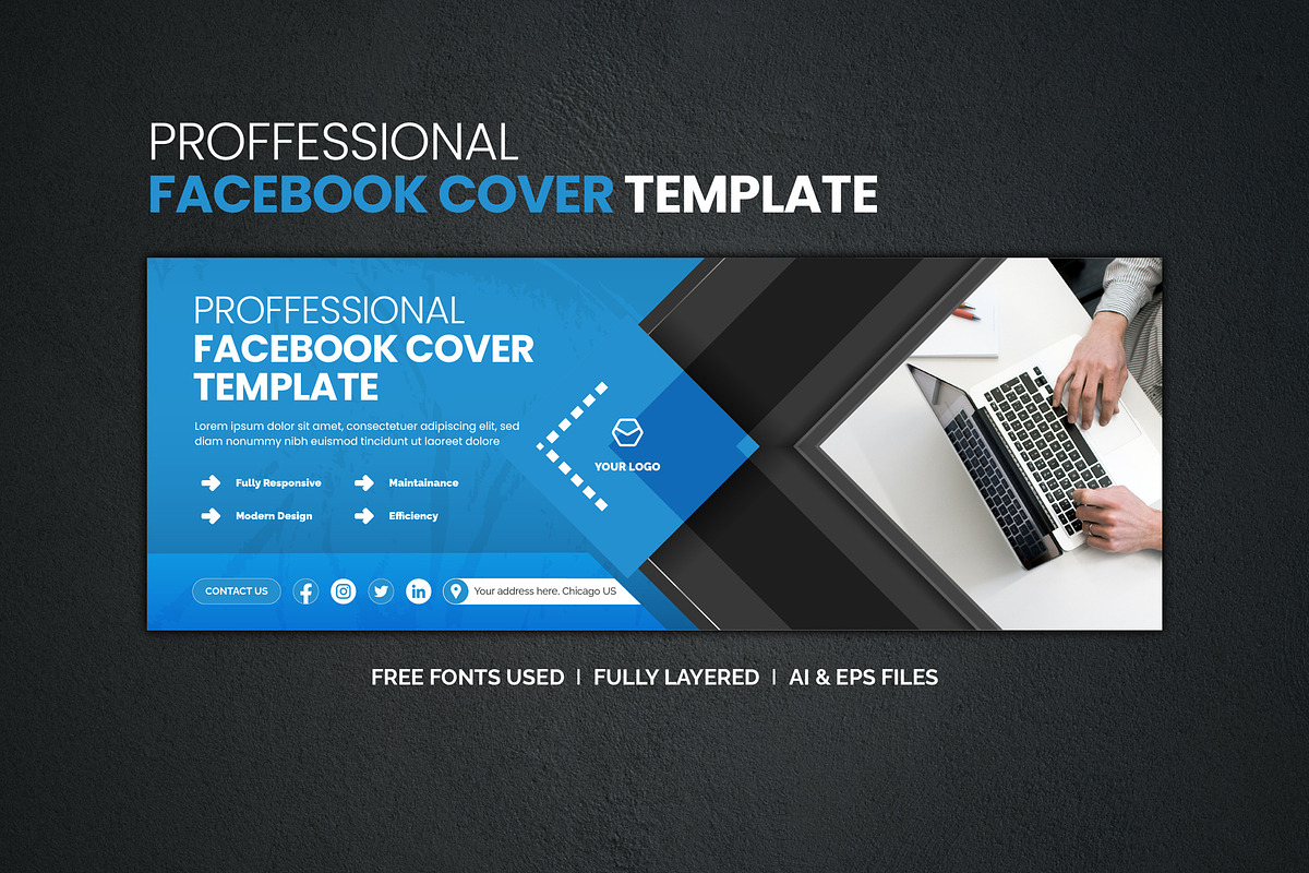 Facebook Cover, a Social Media Template by Curve Design
