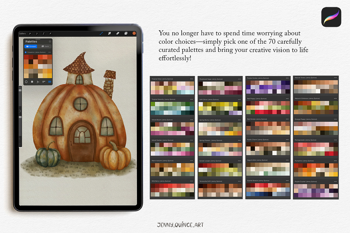 Color Palette Bundle for Procreate