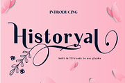 Historyal, a Sans Serif Font by edcreative