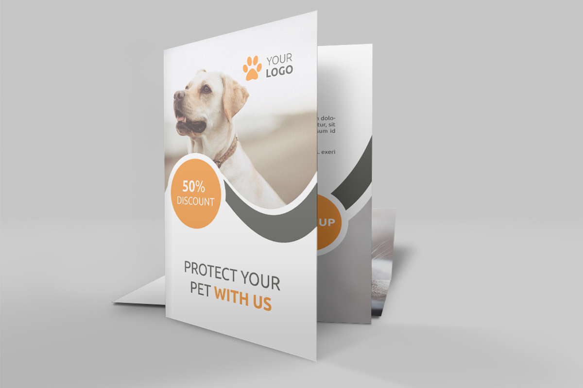 Pet Shop Bi-Fild Brochure, a Brochure Template by Creatricks | Creative ...